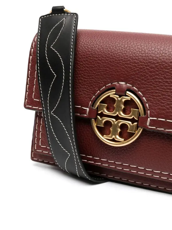 Tory Burch Small Miller Western Flap Shoulder Bag - Red