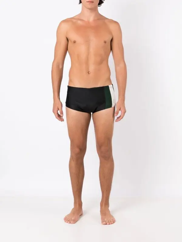 OSKLEN Stripe Detail Swimming Trunks