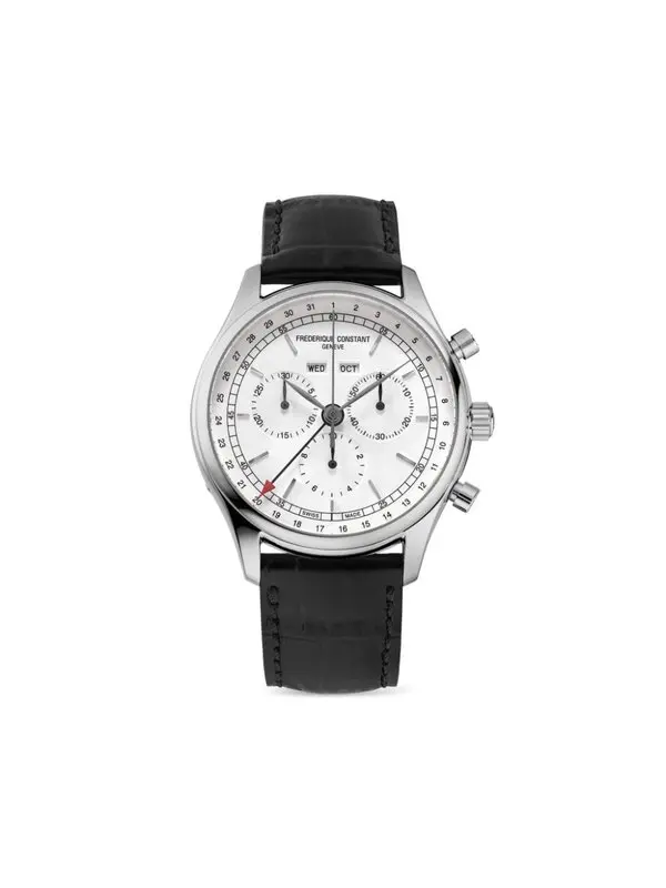 FREDERIQUE CONSTANT Classics Quartz Chronograph Triple Calendar 40mm - White
