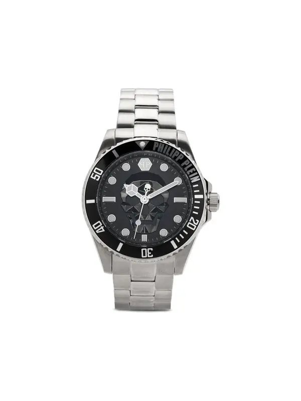 Philipp Plein Kull 43mm Quartz Watch - Silver