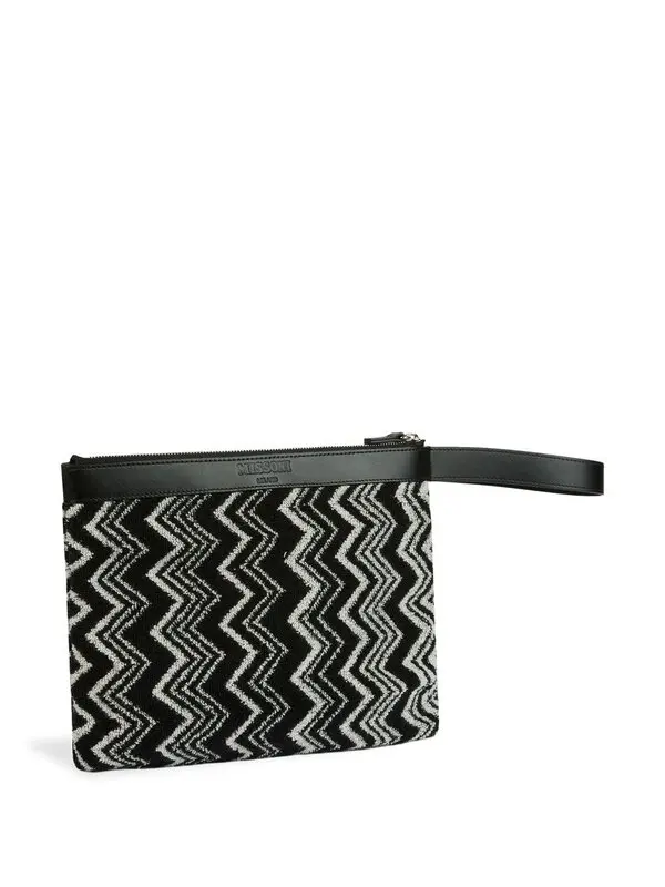 Missoni Keith Zigzag-pattern Pouch