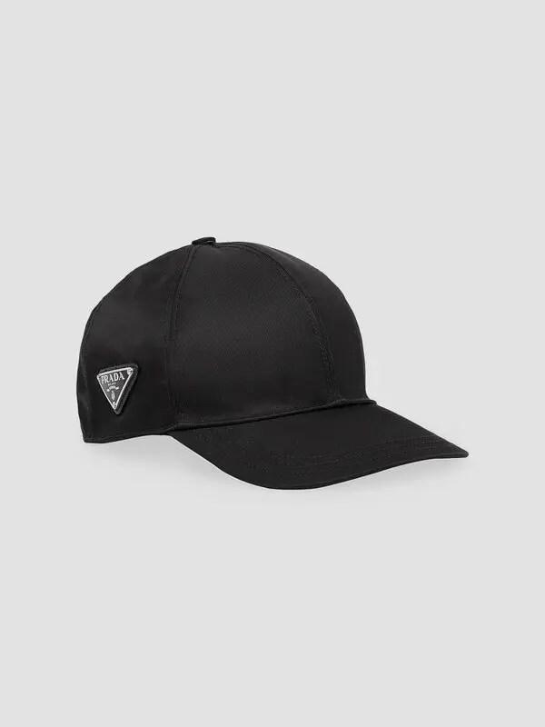 Prada Re-nylon Baseball Cap - Black