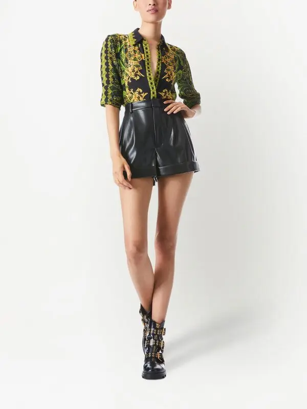 Alice + Olivia Willa Graphic-print Shirt