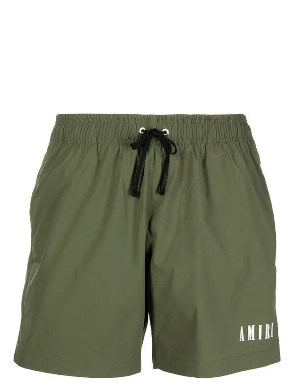 Amiri Logo-print Swim Shorts