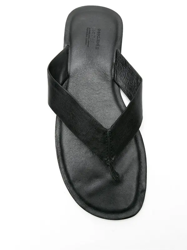 OSKLEN E-basics Leather Flip Flops
