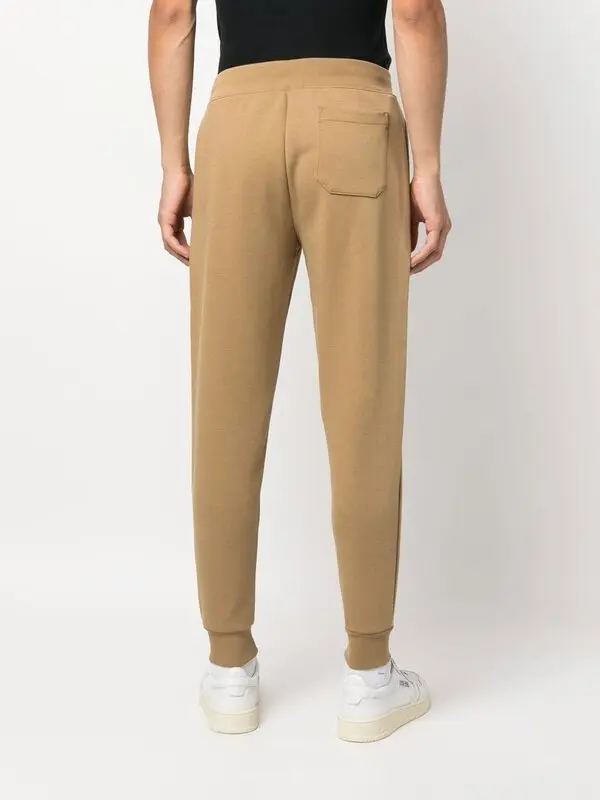 Polo Ralph Lauren Logo-embroidered Tapered Track Pants - Neutrals