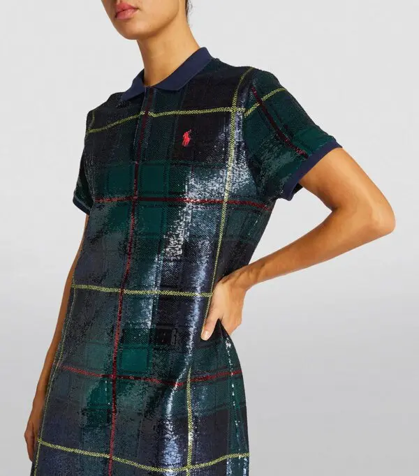 sequin polo dress Stretch Sequin Polo Dress | Holiday Dresses Boutique