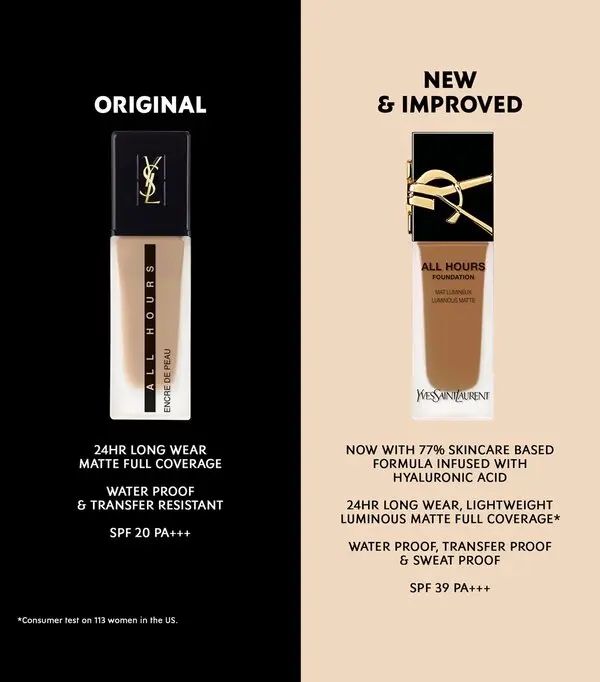 Saint Laurent All Hours Foundation New - Nude