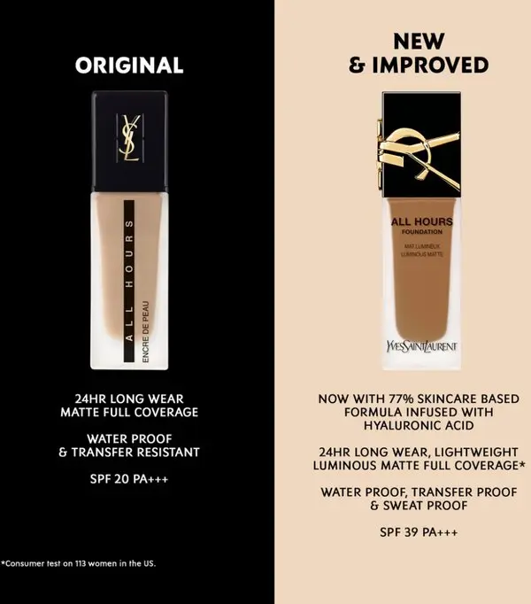 YSL BEAUTY Ysl All Hours Foundation New