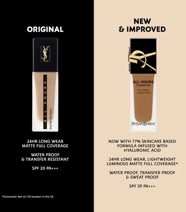 Saint Laurent All Hours Foundation New - Nude