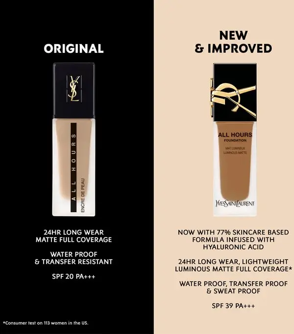 Saint Laurent All Hours Foundation New - Nude