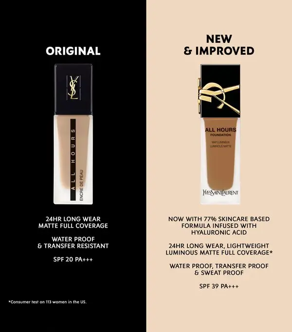 Saint Laurent All Hours Foundation New - Nude