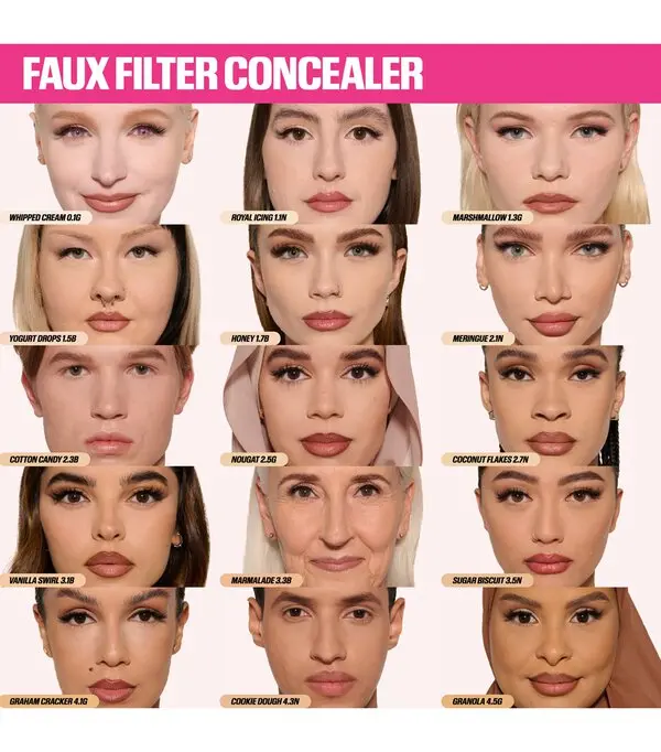 HUDA BEAUTY Fauxfilter Luminous Matte Liquid Concealer - Nude
