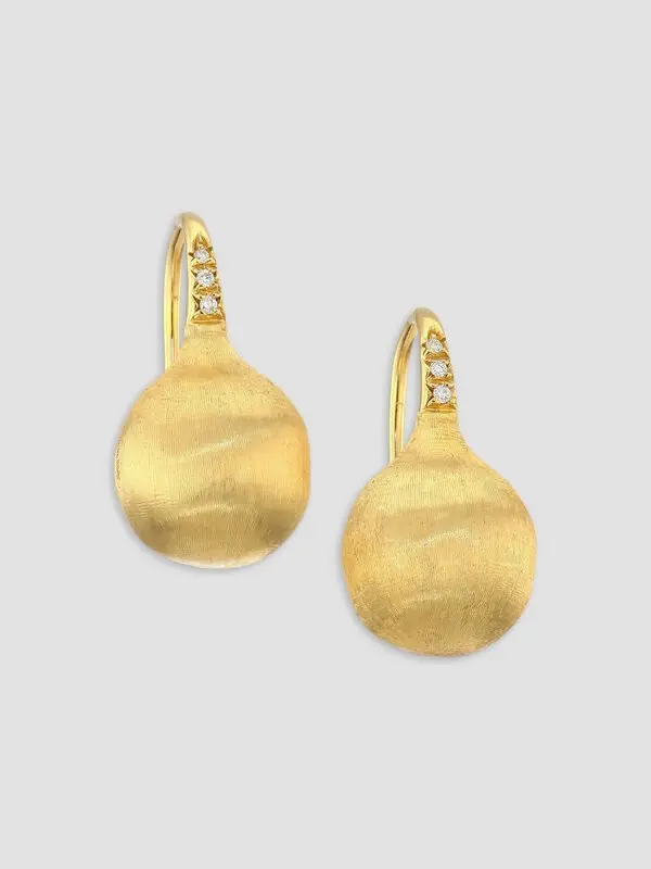 Marco Bicego Africa 18k Yellow & 0.5 Tcw Diamonds Drop Earrings - Gold