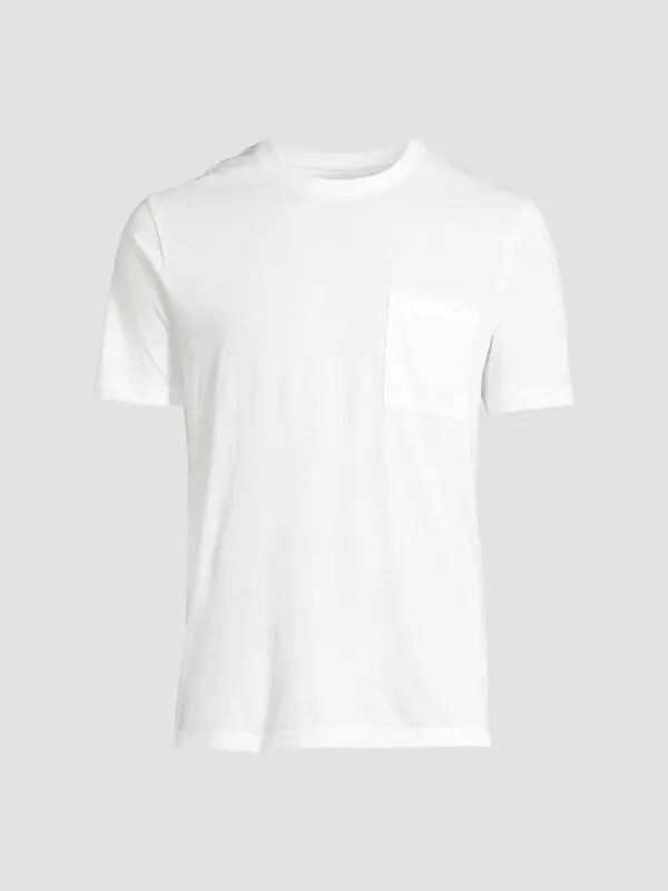 Vilebrequin Titan Jersey Pocket T-shirt - Craie