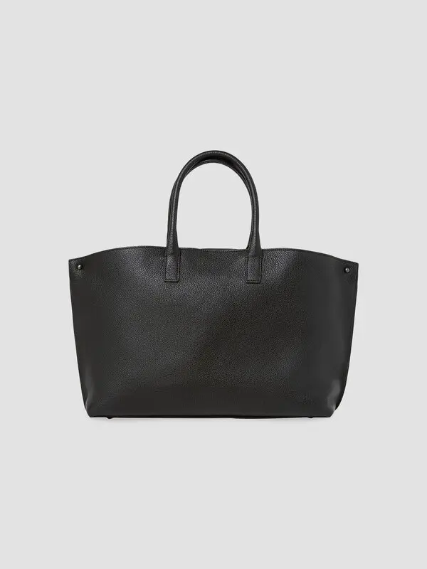 Akris Ai Leather Shoulder Bag - Black