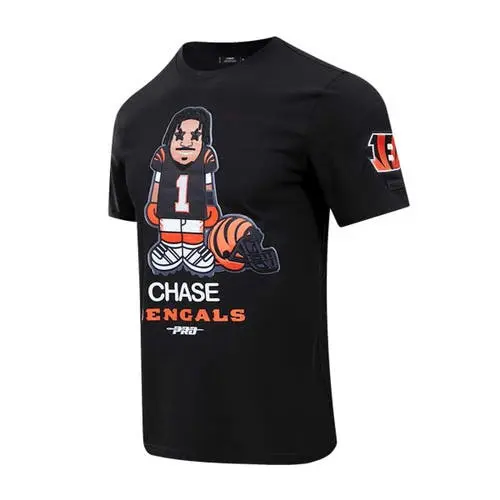PRO STANDARD Ja'marr Chase Cincinnati Bengals Player Avatar Graphic T-shirt