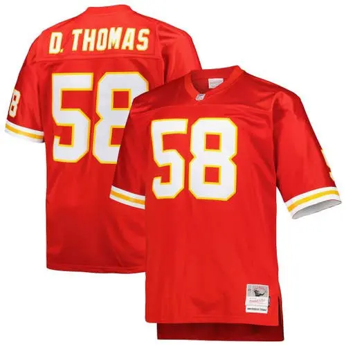 Mitchell & Ness Derrick Thomas Kansas City Chiefs 1994 Retired Player Replica Jersey - Red