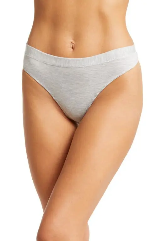 MEUNDIES Feelfree Thong - Heather Grey