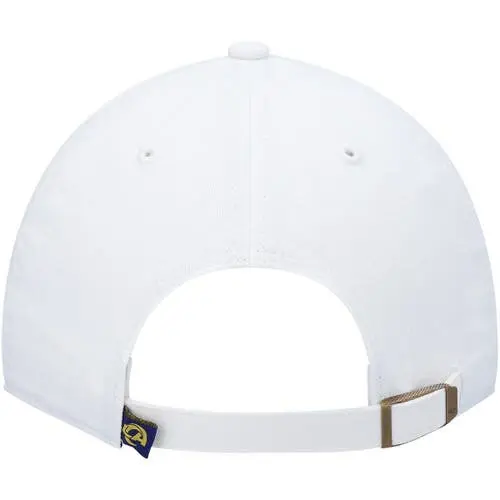 '47 47 Los Angeles Rams Logo Clean Up Adjustable Hat - White