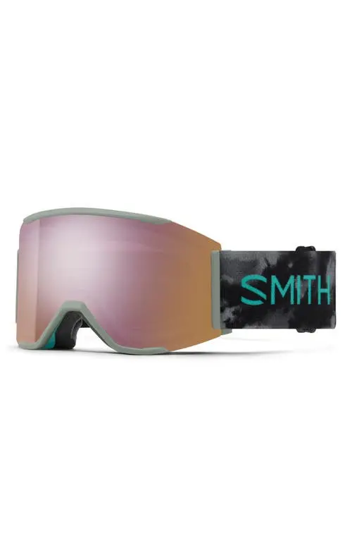 SMITH Squad Mag™ 170mm Chromapop™ Low Bridge Snow Goggles - Mind Expanders/rose Gold