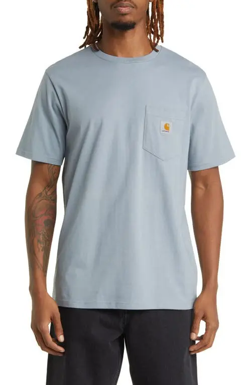 Carhartt Work In Progress Logo Pocket T-shirt - Mirror