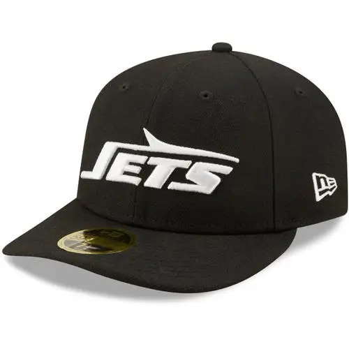 New Era New York Jets Wordmark Omaha Throwback Low Profile 59fifty Fitted Hat