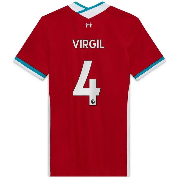 Nike Virgil Van Dijk Liverpool 2020/21 Home Replica Player Jersey