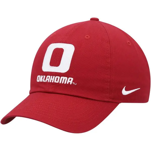 Nike Oklahoma Sooners Heritage86 Logo Adjustable Hat