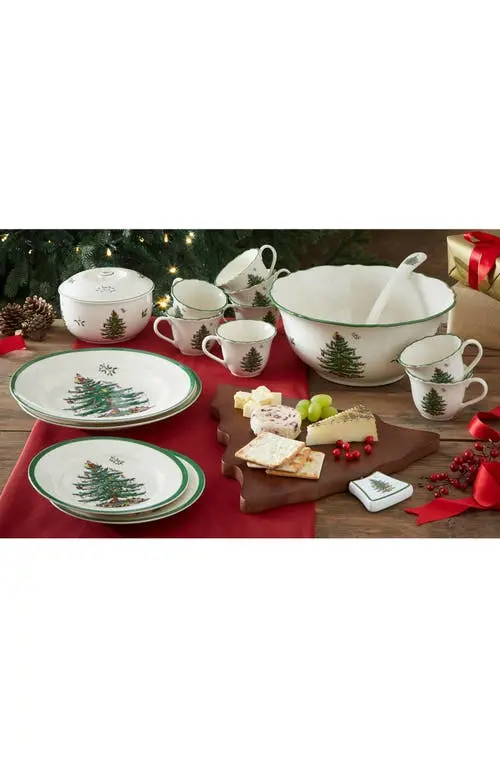 SPODE 10-piece Punch Bowl & Cups Set