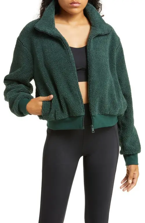 Beyond Yoga Fleece Bomber Jacket