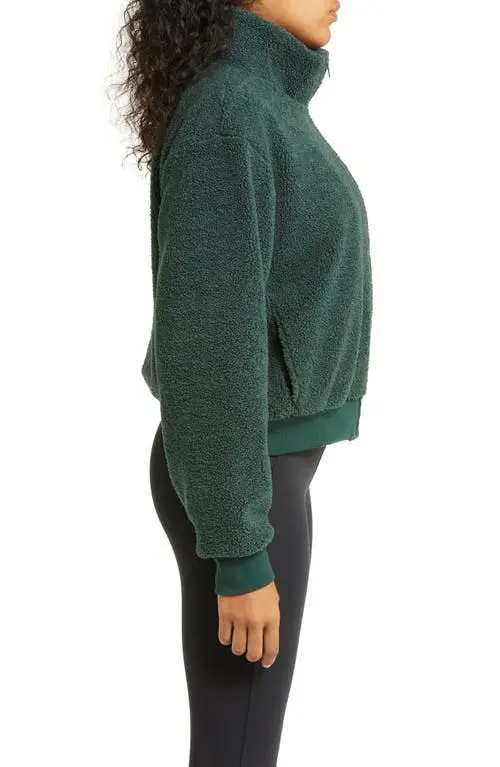 Beyond Yoga Fleece Bomber Jacket