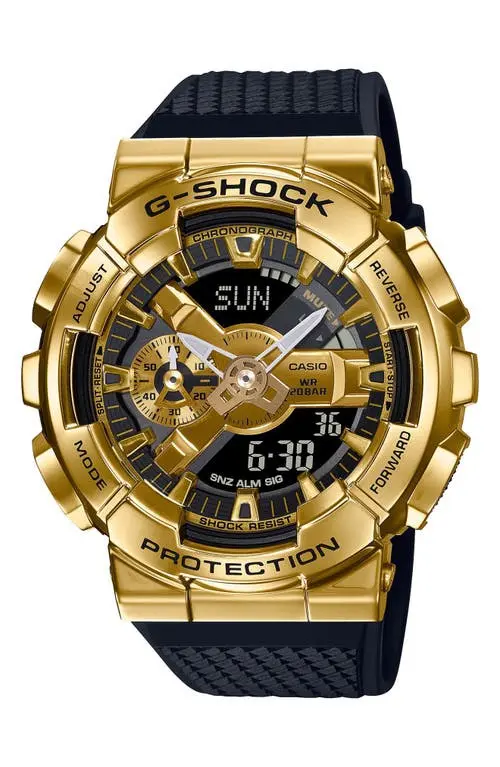 G-Shock Analog-digital Watch - Black And Gold
