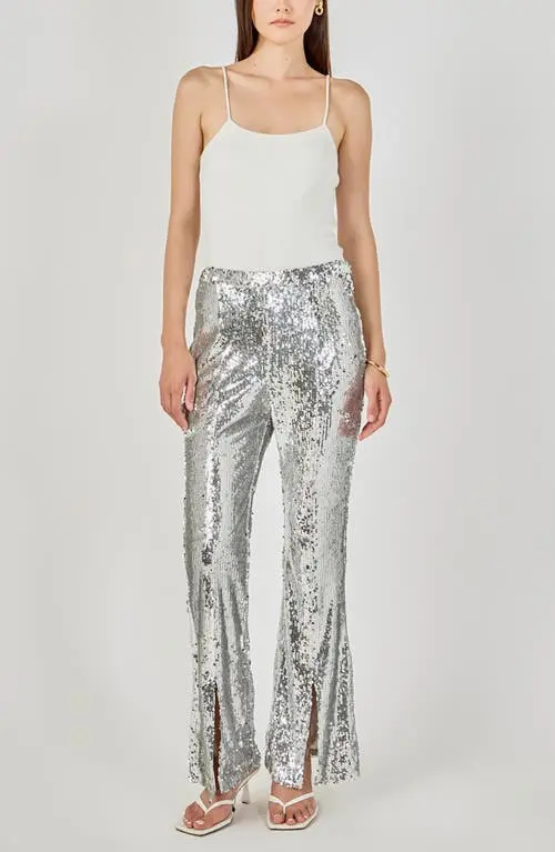 Endless Rose Sequin Flare Pants