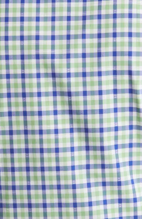 DUCHAMP Tailored Fit Gingham Dress Shirt