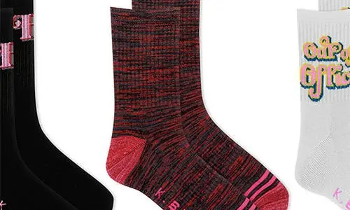 K BELL SOCKS 3-pack Active Crew Socks