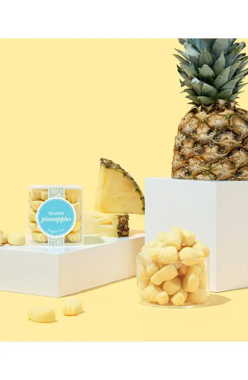 SUGARFINA Island Pineapples Set Of 4 Candy Cubes