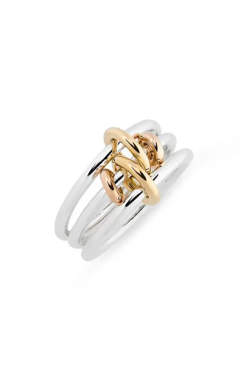 SPINELLI KILCOLLIN Acacia Mix Linked Rings - Silver