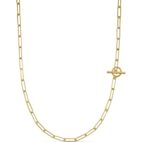 David Yurman Dy Madison® Elongated Chain Necklace - 18k Yellow Gold