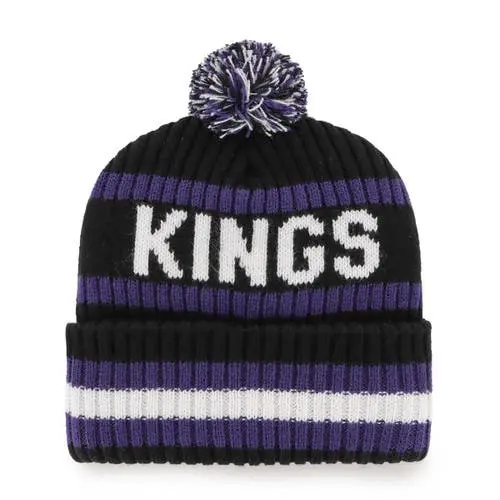 '47 Sacramento Kings Bering Cuffed Knit Hat With Pom