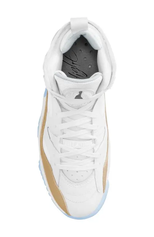 Nike Jumpman Two Trey Basketball Sneaker - White/black/gold