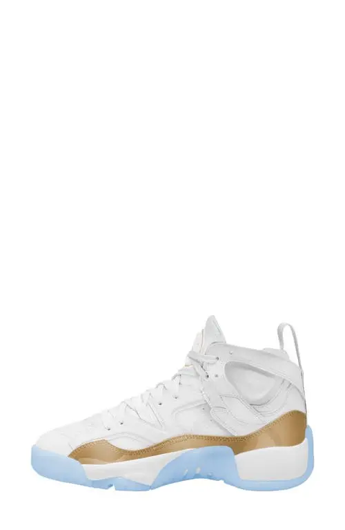 Nike Jumpman Two Trey Basketball Sneaker - White/black/gold