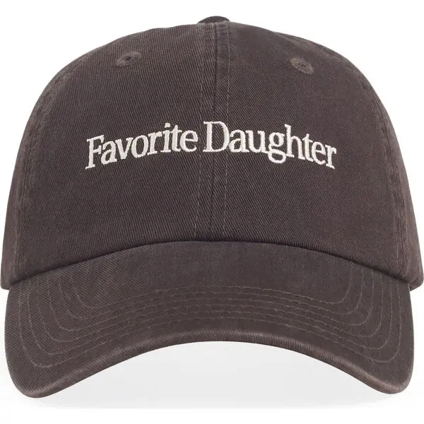 FAVORITE DAUGHTER Classic Logo Baseball Cap - Coffee