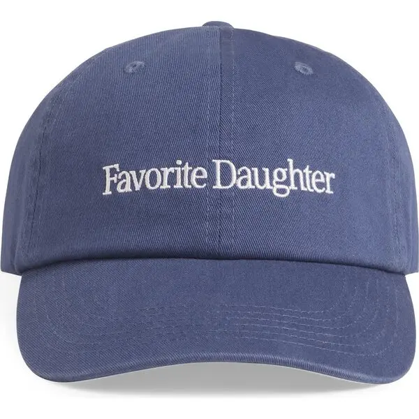 FAVORITE DAUGHTER Classic Logo Baseball Cap - Navy