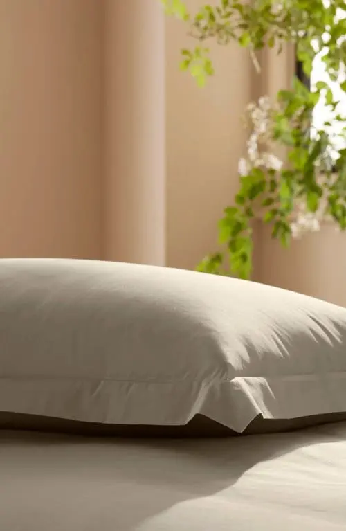 BOLL & BRANCH Percale Hemmed 300 Thread Count Duvet Cover & Shams Set
