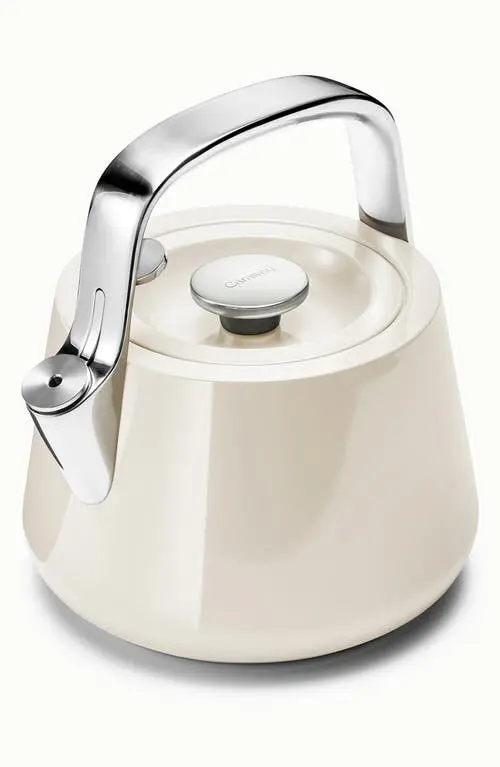 CARAWAY Whistling Tea Kettle - Cream
