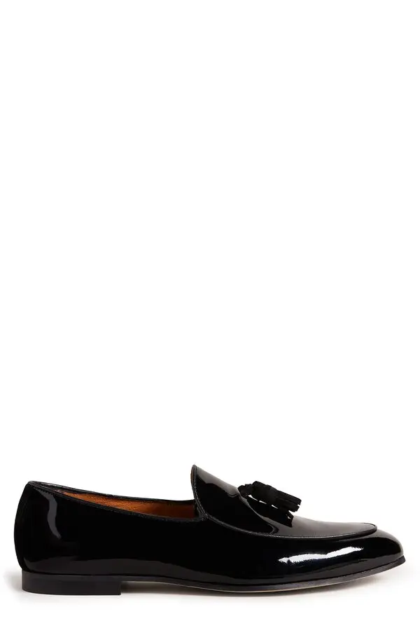 Ted Baker London Eroll Paten Leather Dress Loafer - Black | Editorialist