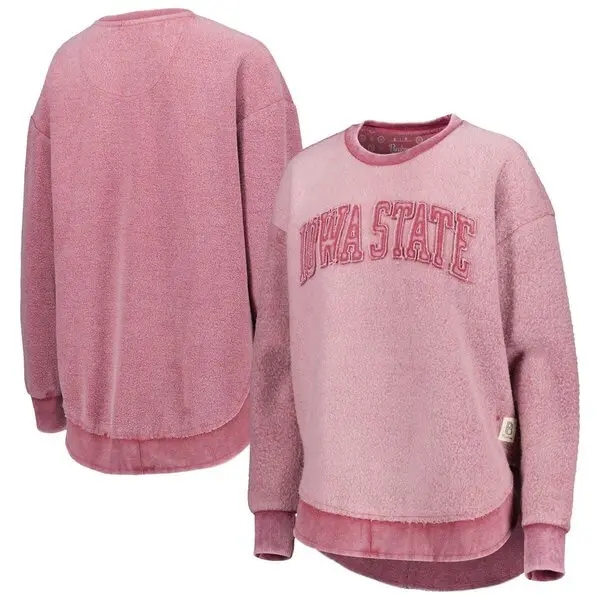 PRESSBOX Iowa State Cyclones Ponchoville Pullover Sweatshirt
