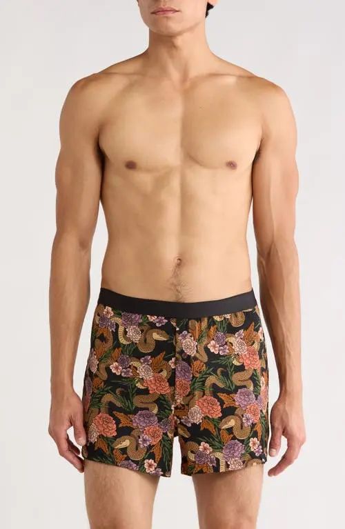 MEUNDIES Knit Boxers - Garden Snake