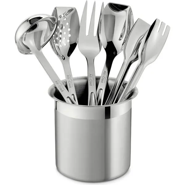 ALL-CLAD Cook & Serve 6-piece Kitchen Tool Set - Silver